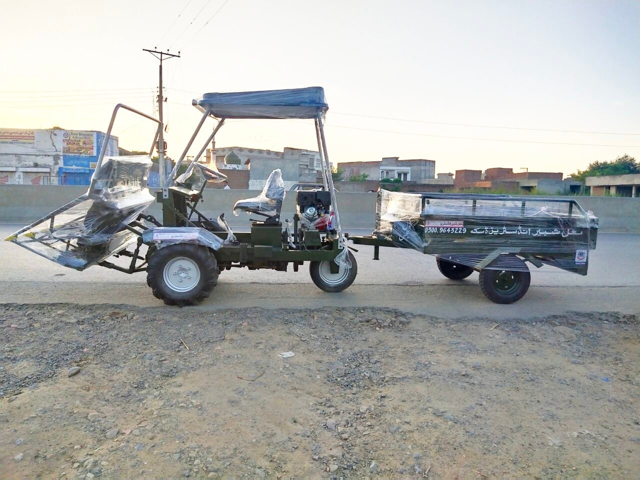 Mini Tractor Reaper Machine - Mughal Shabbir Industries - Agricultural ...